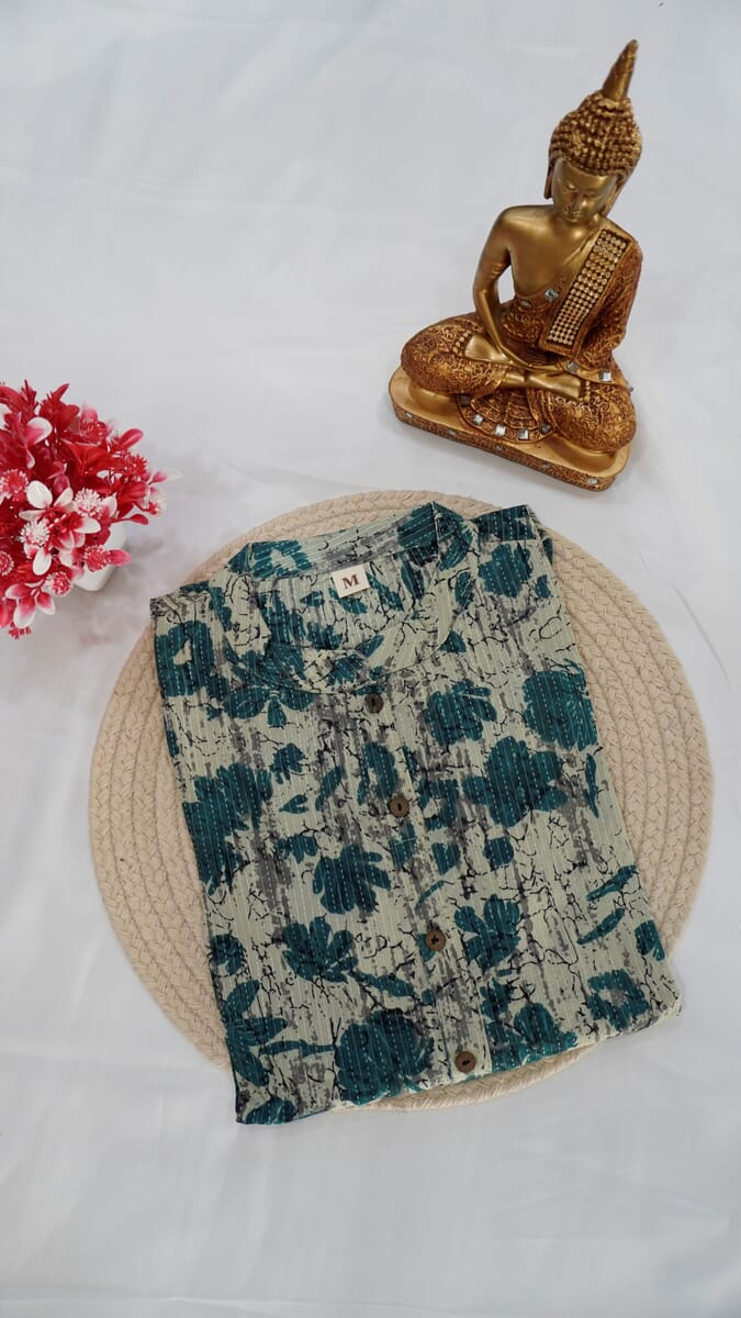 Cotton Gandha Stitch Fancy Kurti – Colour Collection | Sri Vinayaka Bo